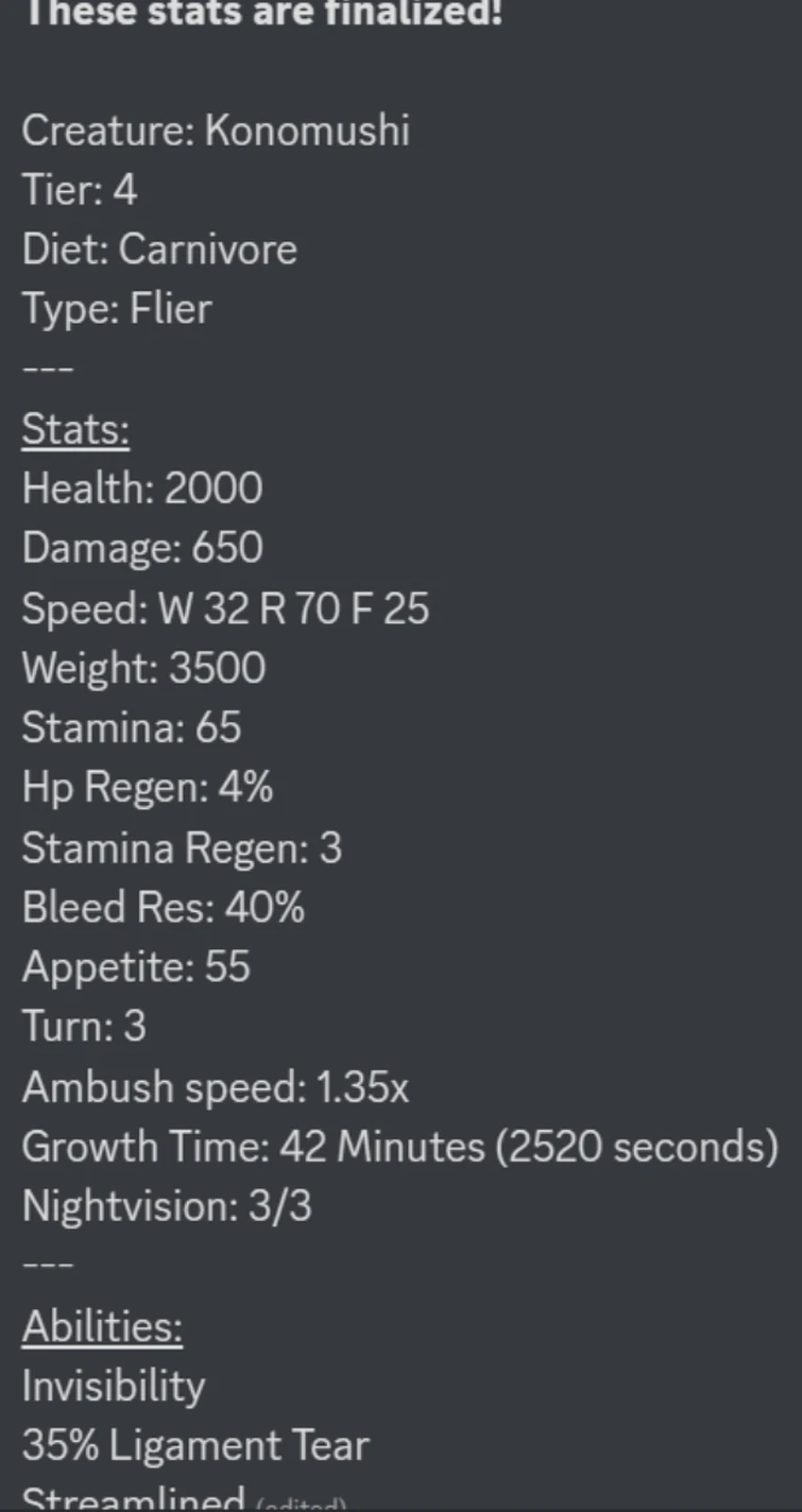 Sonaria News 1/5/2023: Konomushi and Haxaline’s Stats + Possible ...