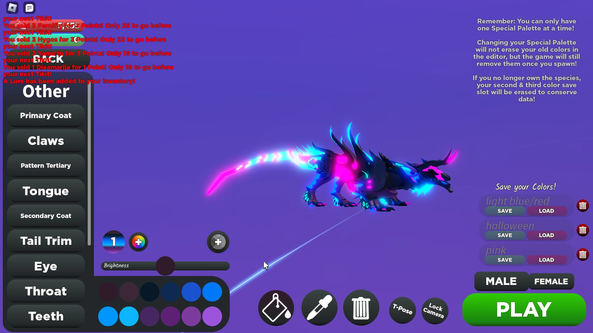 pink lure moment | Fandom