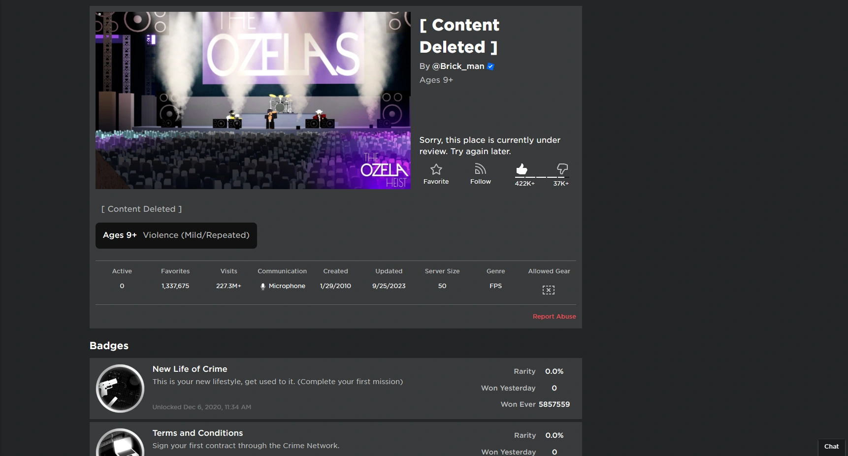 Content Deleted? | Fandom