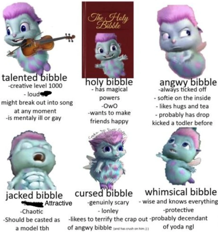 what bibble am I? | Fandom