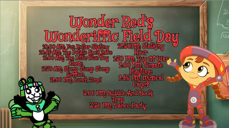 5/26/25 - Wonder Red's "Wonderiffic" Field Day | Fandom