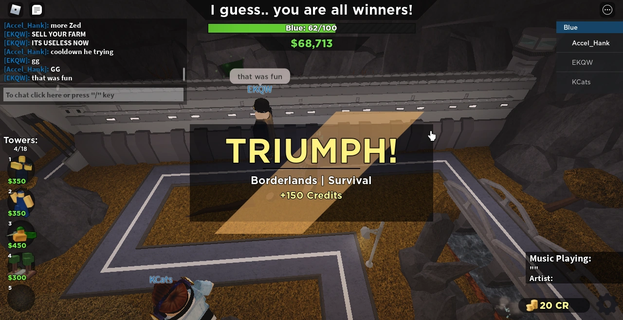 First time win in Tower Battles | Fandom