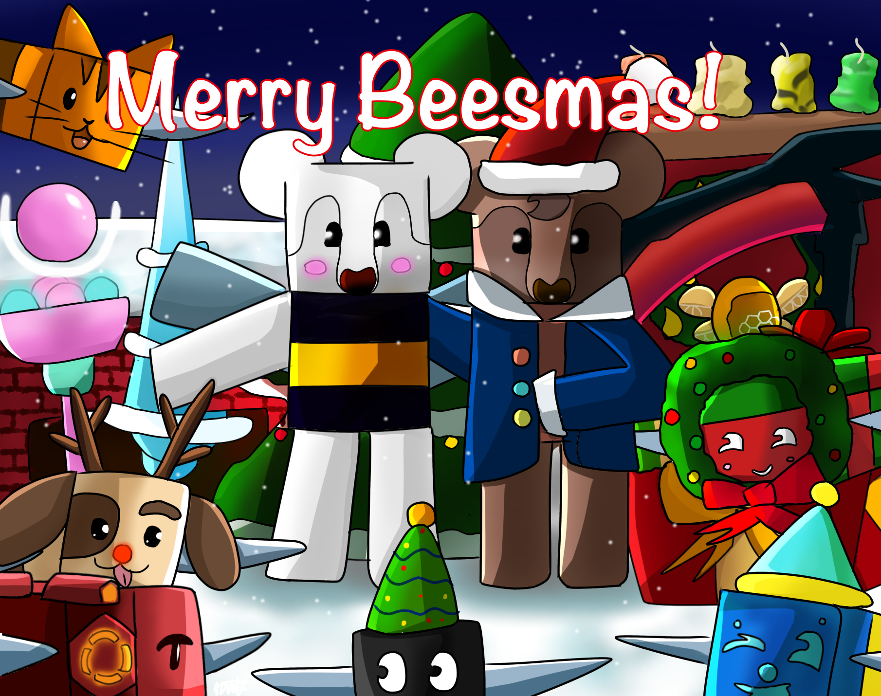 Beesmas art | Fandom