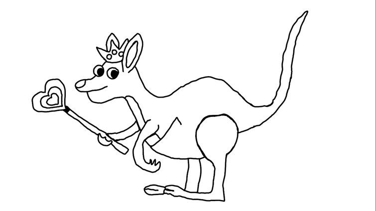 kangaroo queen in the garten of the red fellow | Fandom