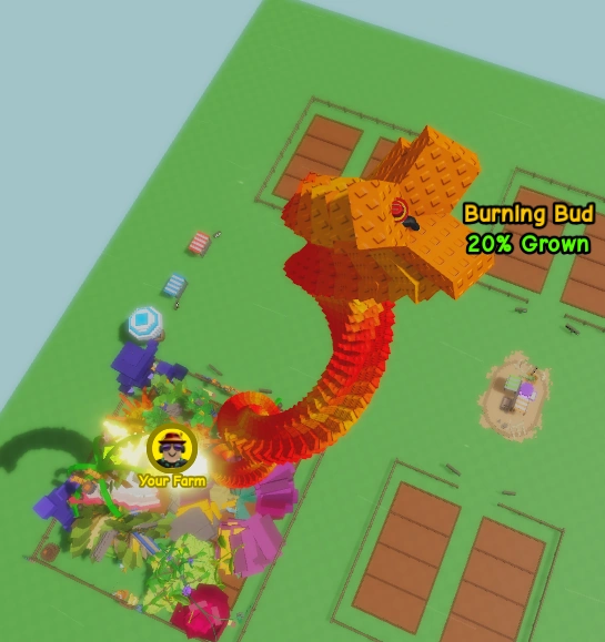 Update my burning bud, it's been 1 day and it hasn't finished yet 😭 ...