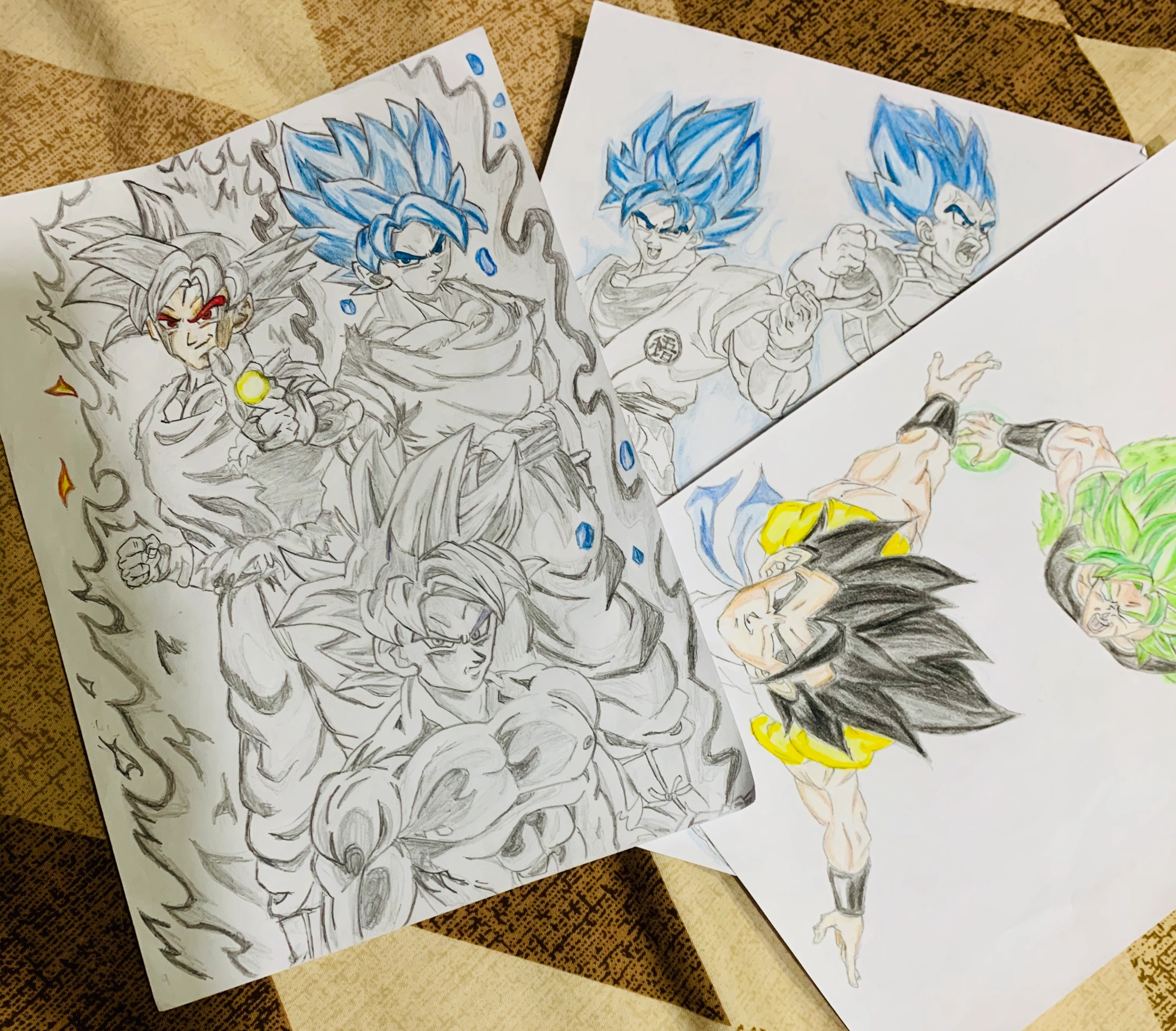 My recent improvement in my dragon ball super drawings | Fandom