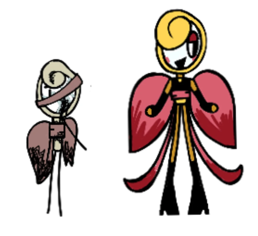 I was drawing dif AU designs for glisten and wow the first 2 I did r so ...