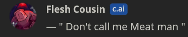 I love flesh boy. He's so creature | Fandom