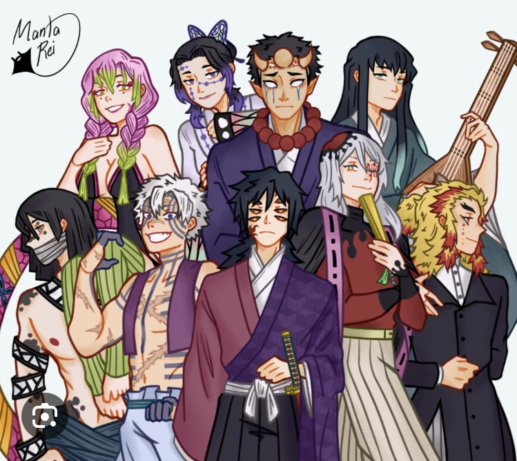 The hashira dress up as demon | Fandom