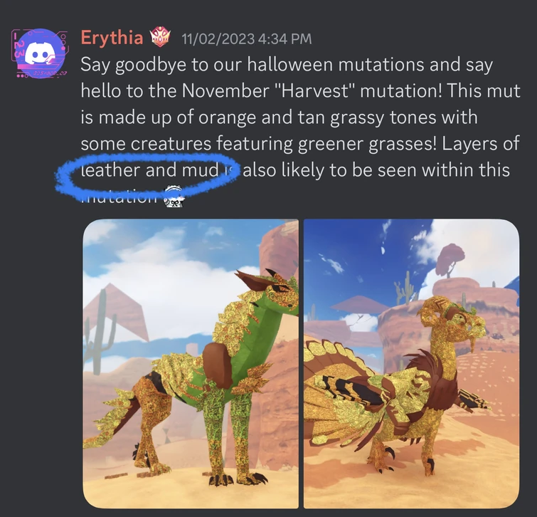 I feel like people aren’t getting the point of the harvest mut | Fandom