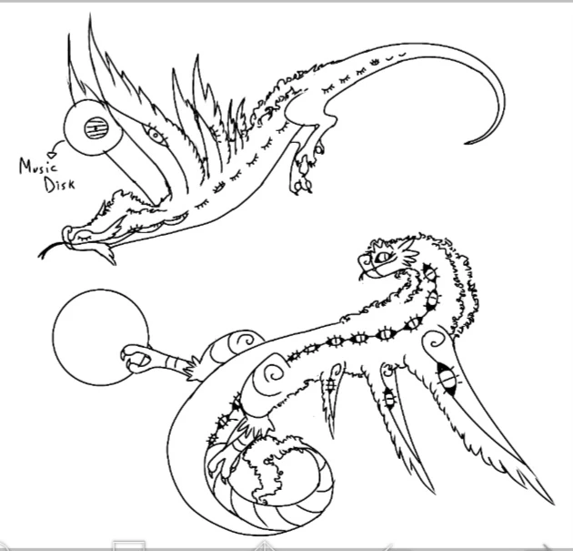 unfinished ouratum sketches | Fandom