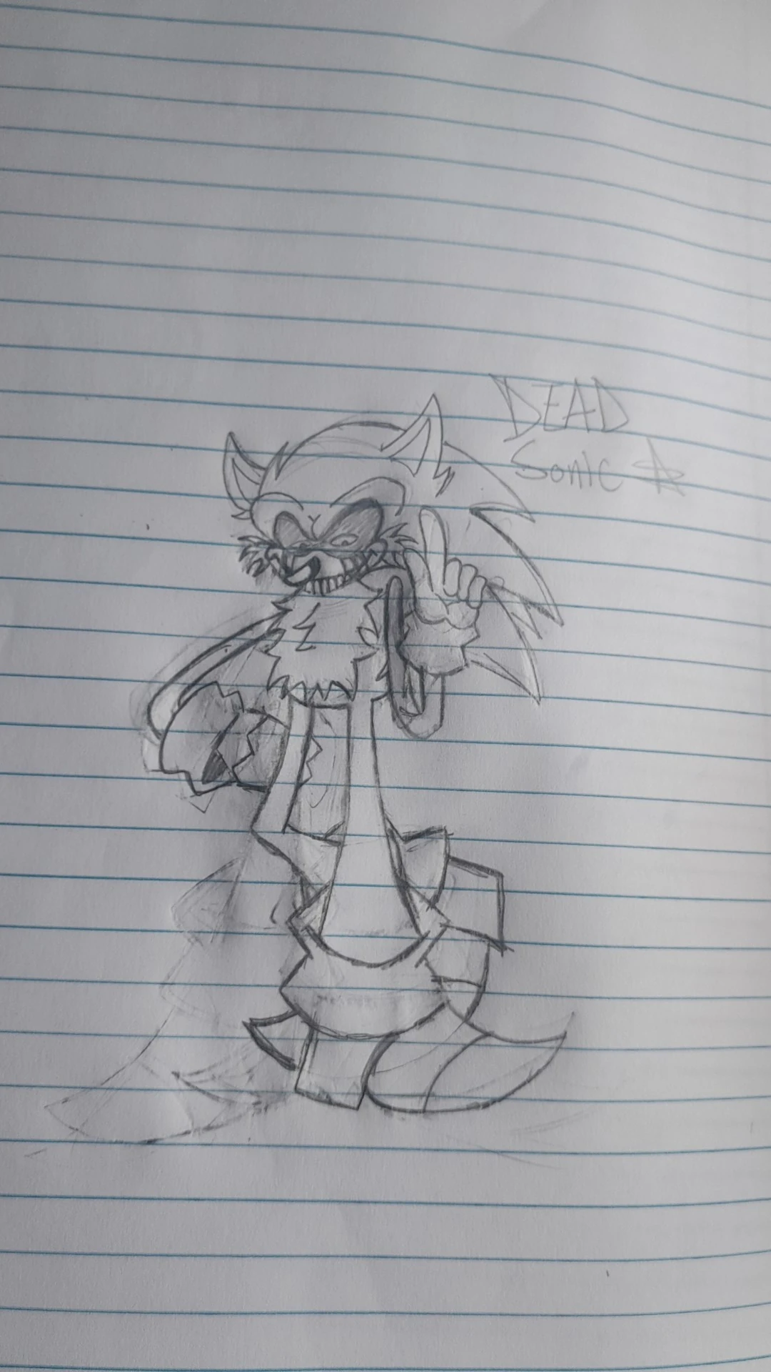 Dead Sonic Sketch | Fandom