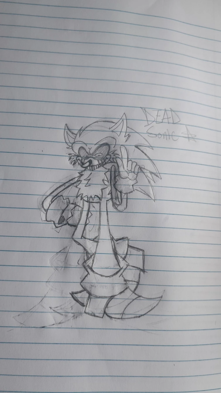 Dead Sonic Sketch | Fandom