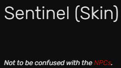 Sentinel (Skin) | Fandom