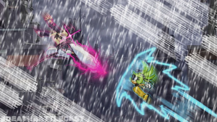 "Electrokinesis Kicks" Juri-Han vs Surge The Tenrec (Street Fighter vs ...