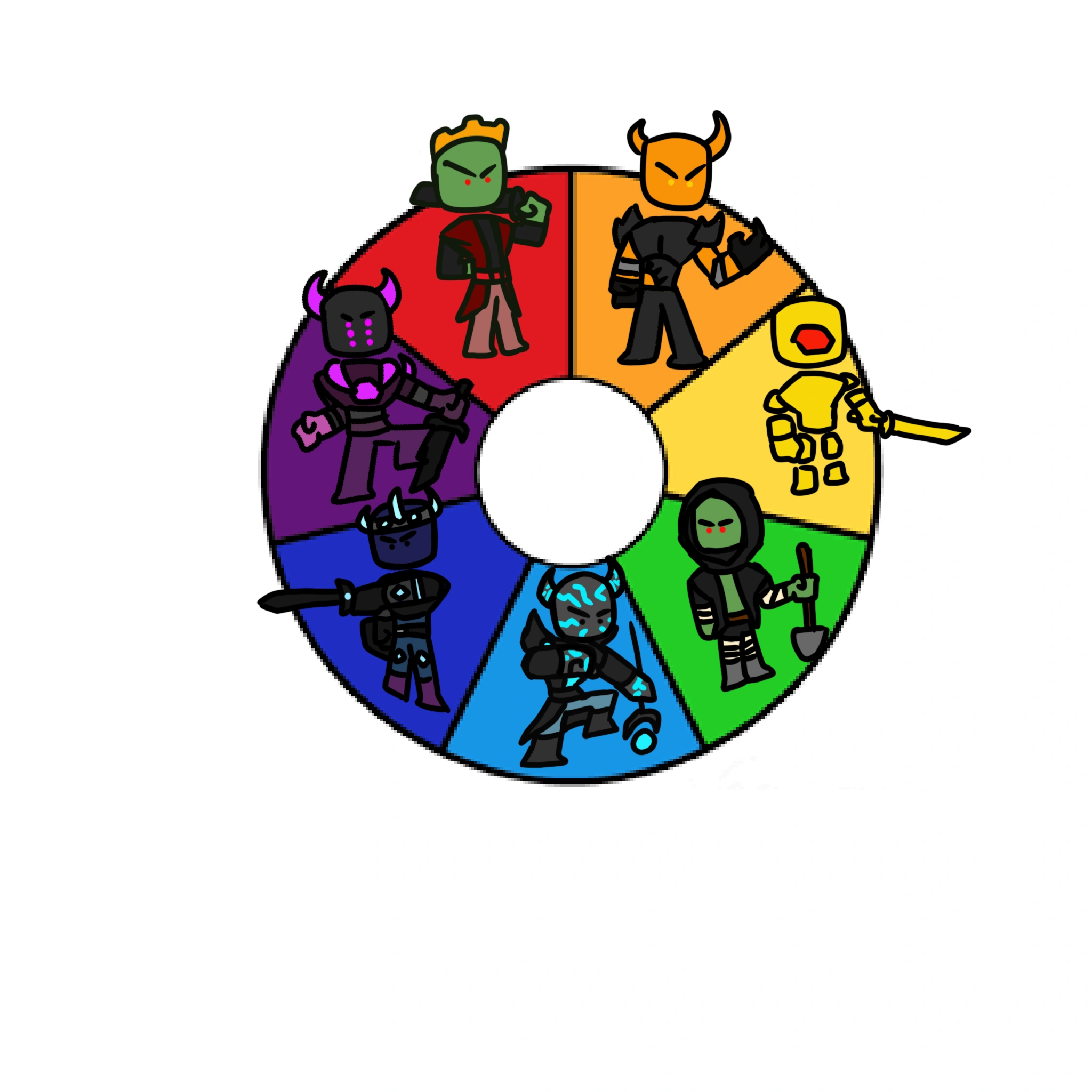 TDS boss color wheel thing idk | Fandom
