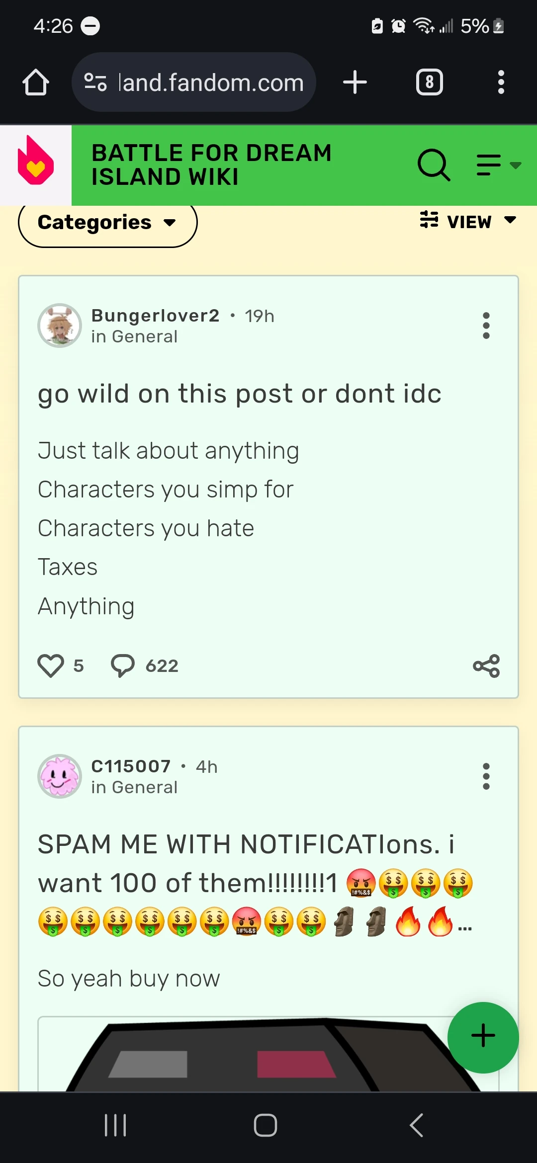 Why ate posts not working | Fandom