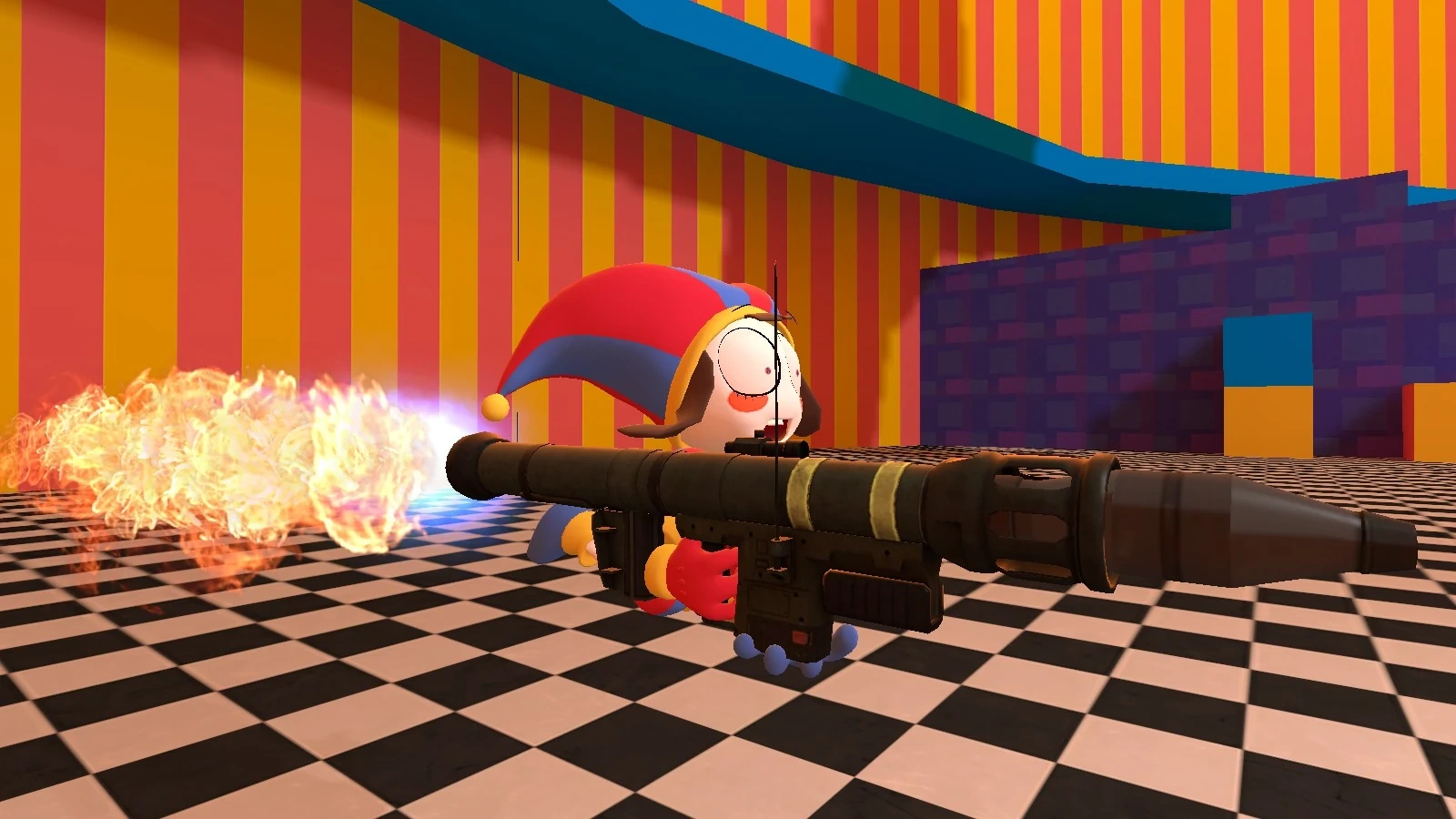 Pomni's rocket launcher fail! | Fandom