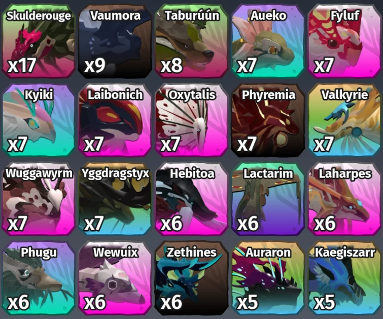 Selling/Trading Dupes!!! (Mainly lf mush but unowned specs are acceptable) | Fandom