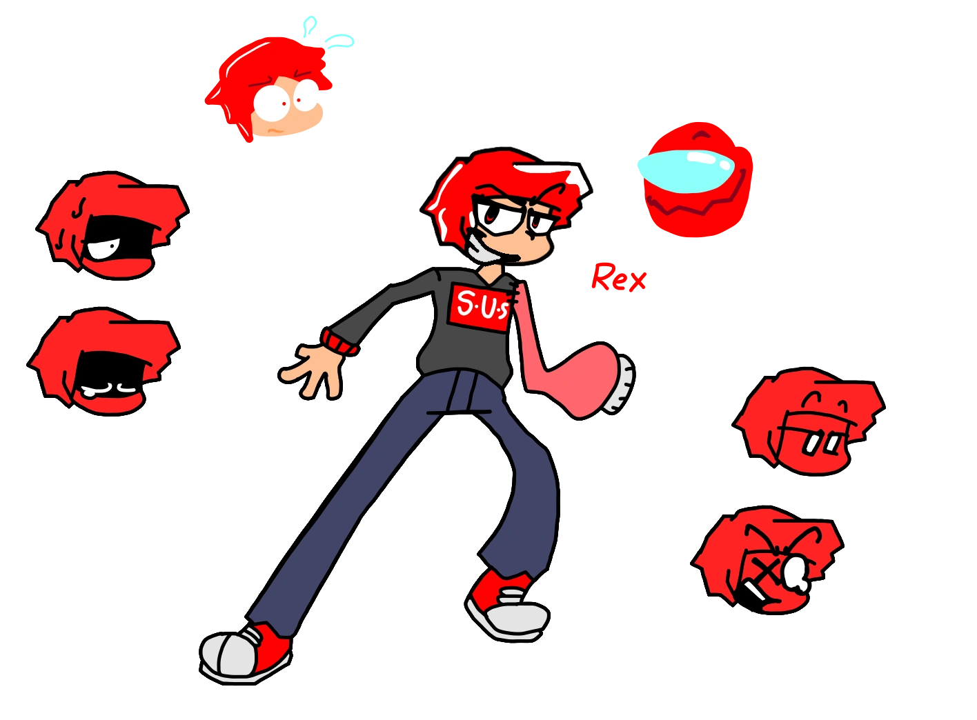 Red Impostor But He's Human | Fandom