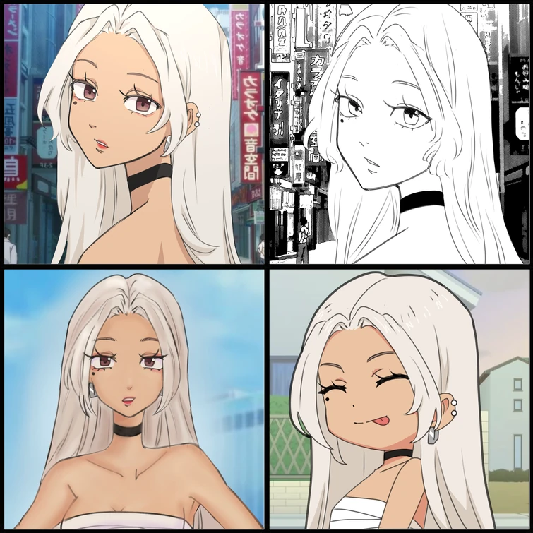 kiyo in different tr styles!! | Fandom