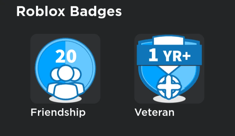 What roblox badges do you have? | Fandom
