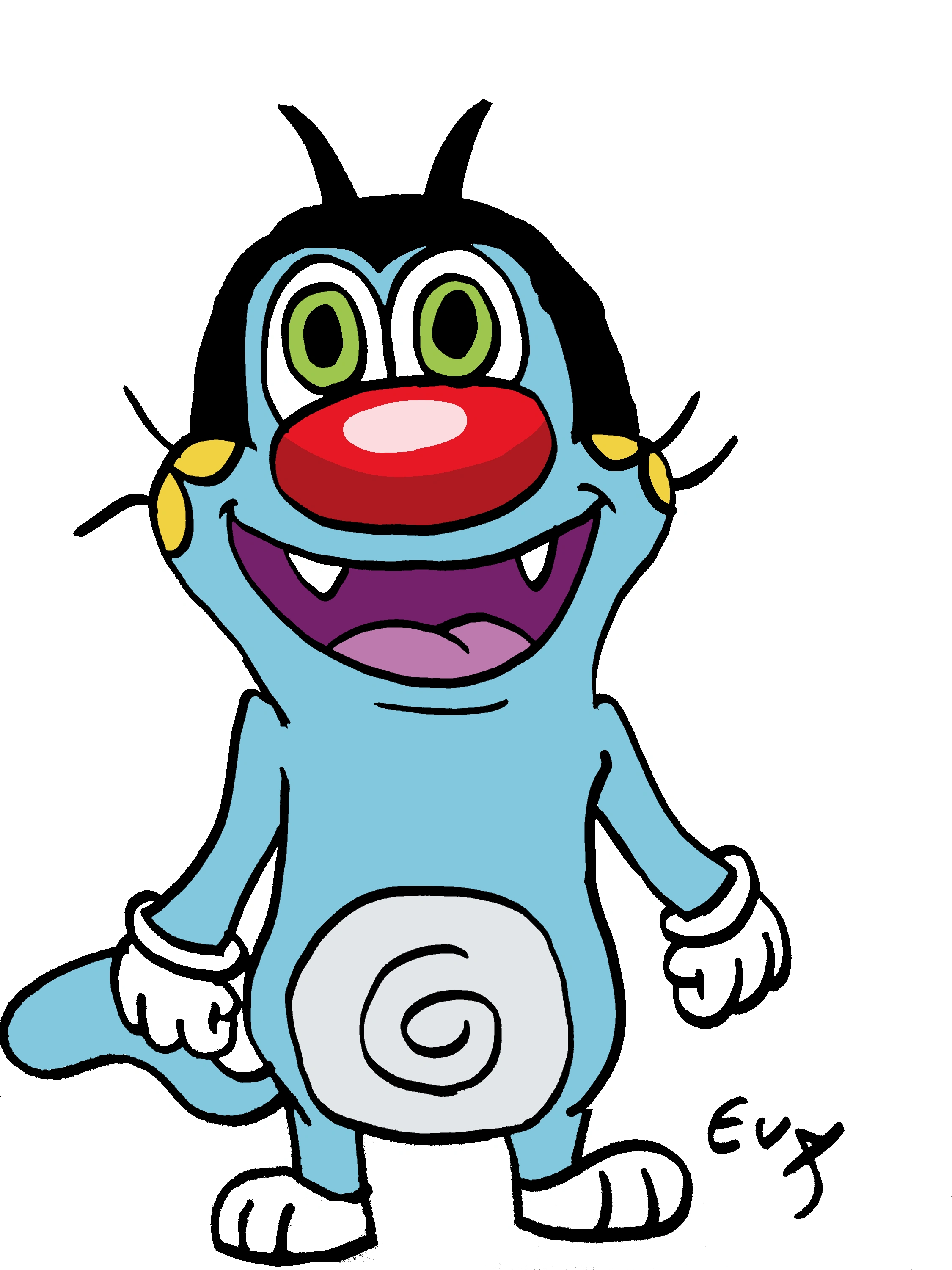 My drawing of Oggy | Fandom