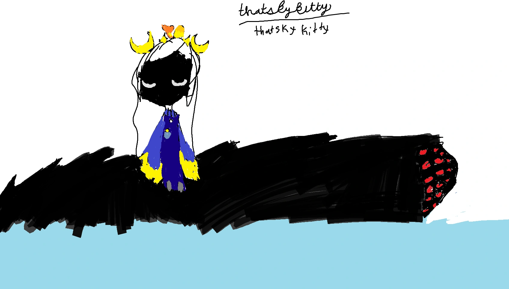 i drew @Skylena Snow (not pinging agh) on king krill cause why not | Fandom