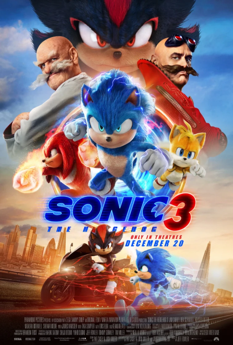 BE AS HONEST AS POSSIBLE >:( (If u think Sonic the Hedgehog 3 is 'perfect' u may ignore my post ...