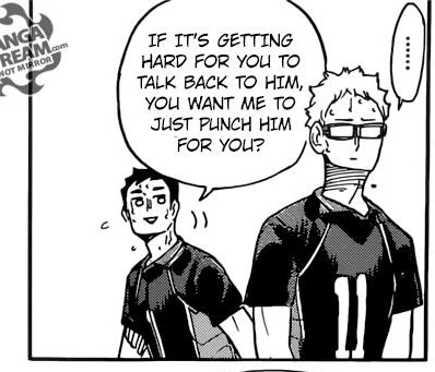 Tsukki can't talk back anymore so Dadchi to the rescue | Fandom
