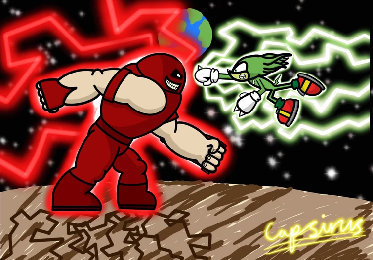 New Artwork, this time for Archie Knuckles Vs Juggernaut | Fandom