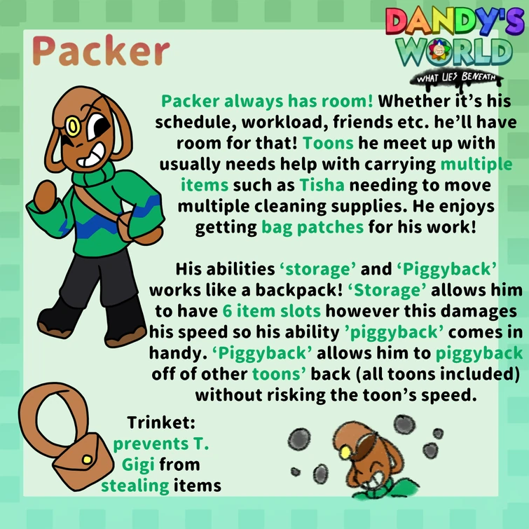 Packer the backpack! 🎒 (Digital + main) | Fandom