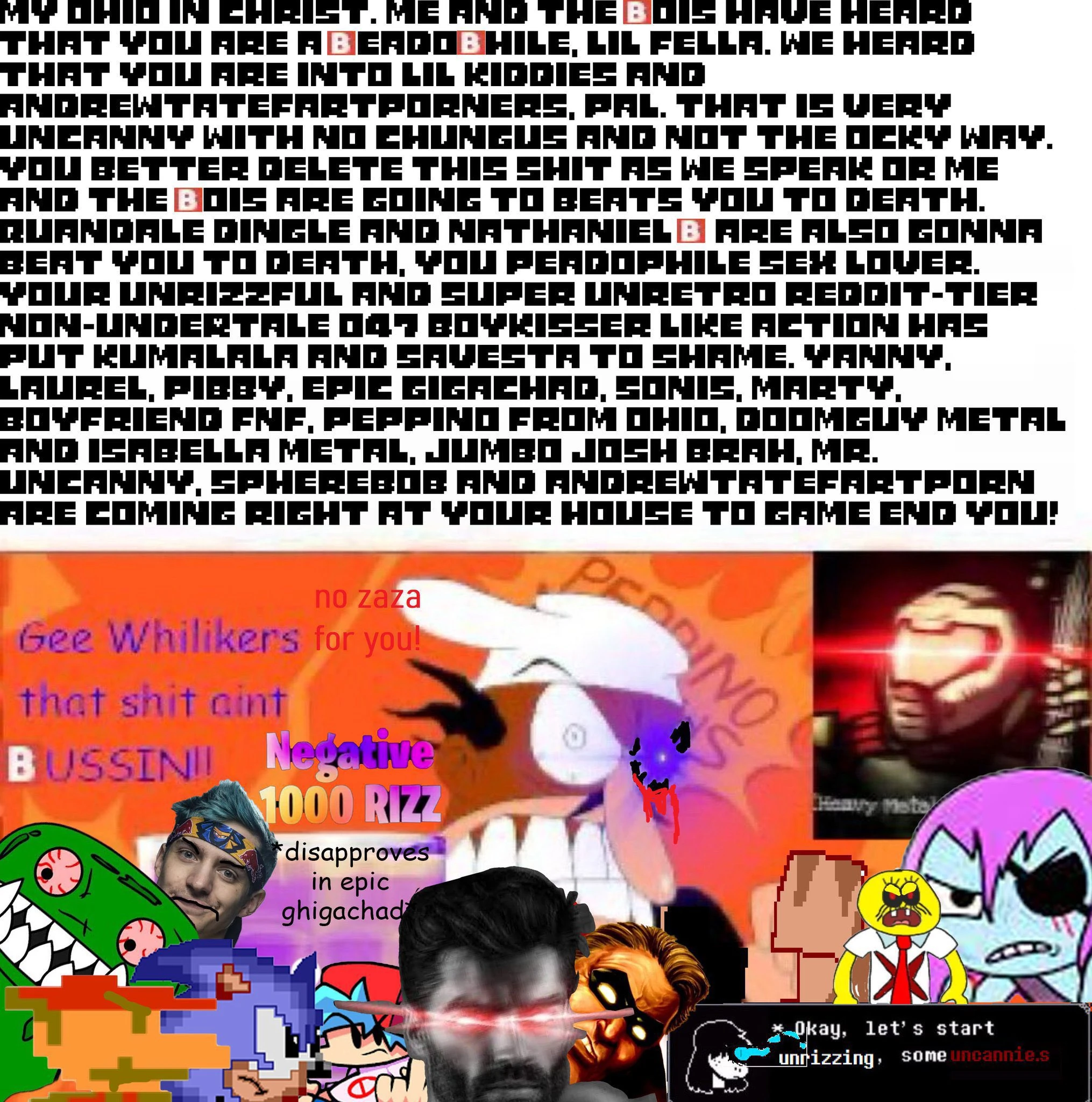 can you read allat? | Fandom