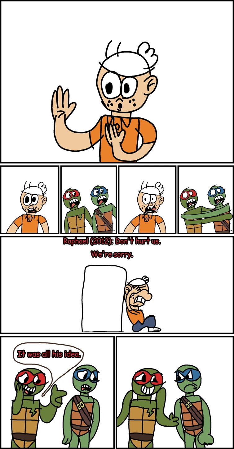 Lincoln Loud meet Teenage Mutant Ninja Turtles (2012) | Fandom