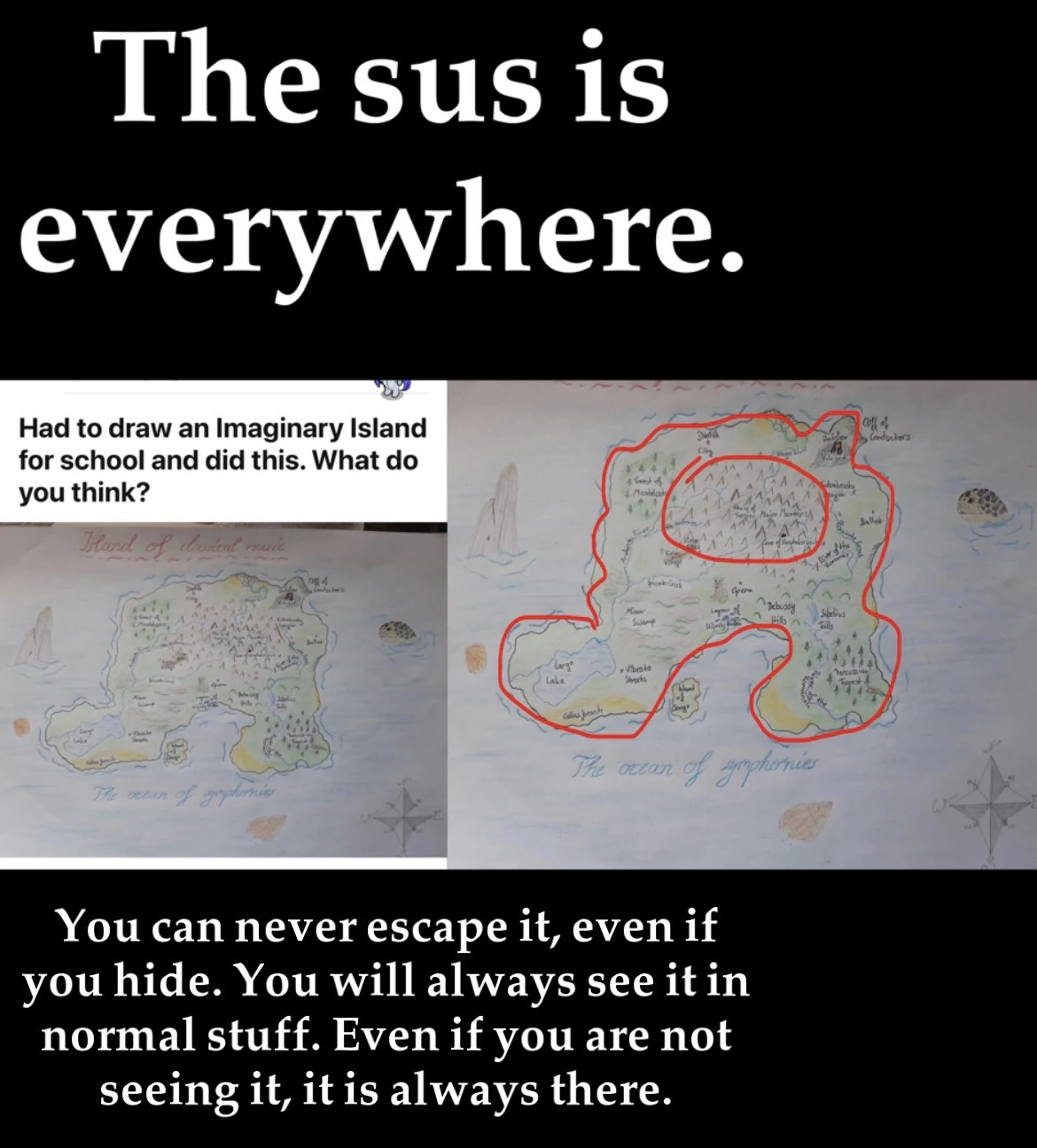 The sus is everywhere | Fandom