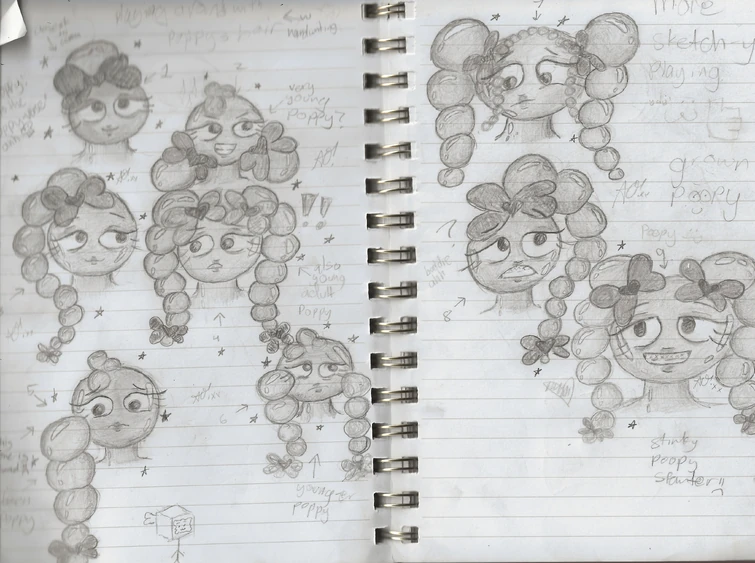 poppy: into the poopy-verse [poppy sketches] | Fandom