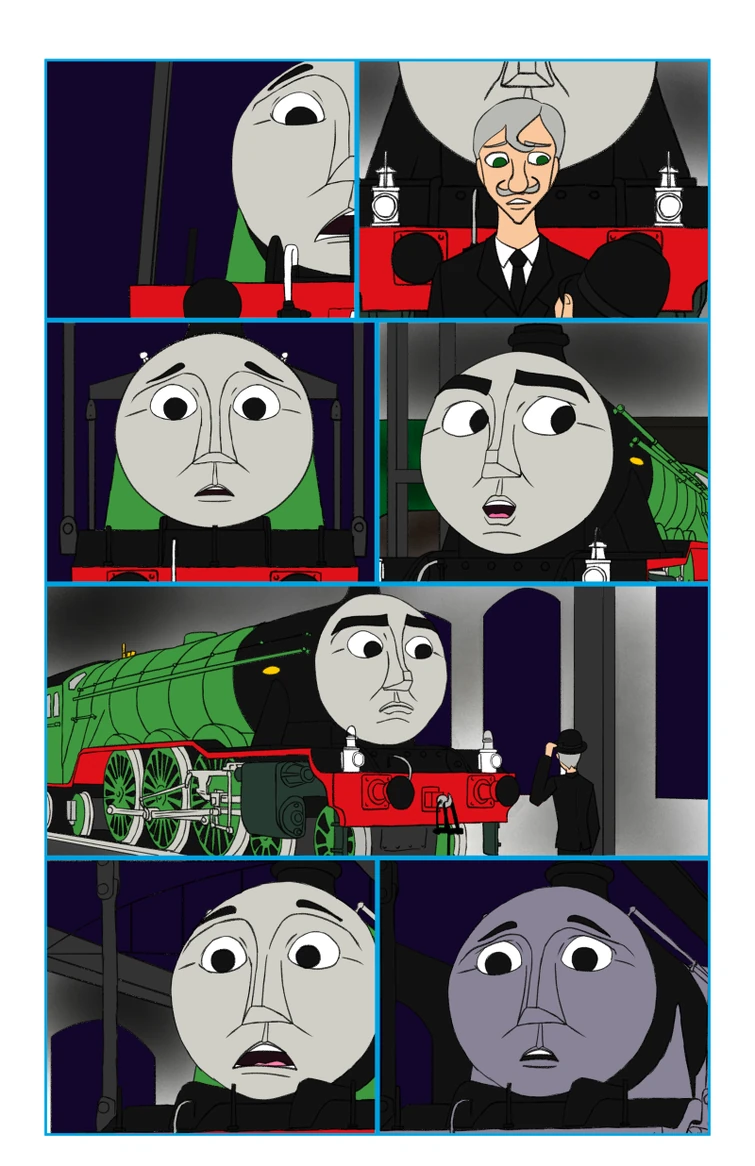 Bother your buffers, Gordon... (comic BTS) | Fandom