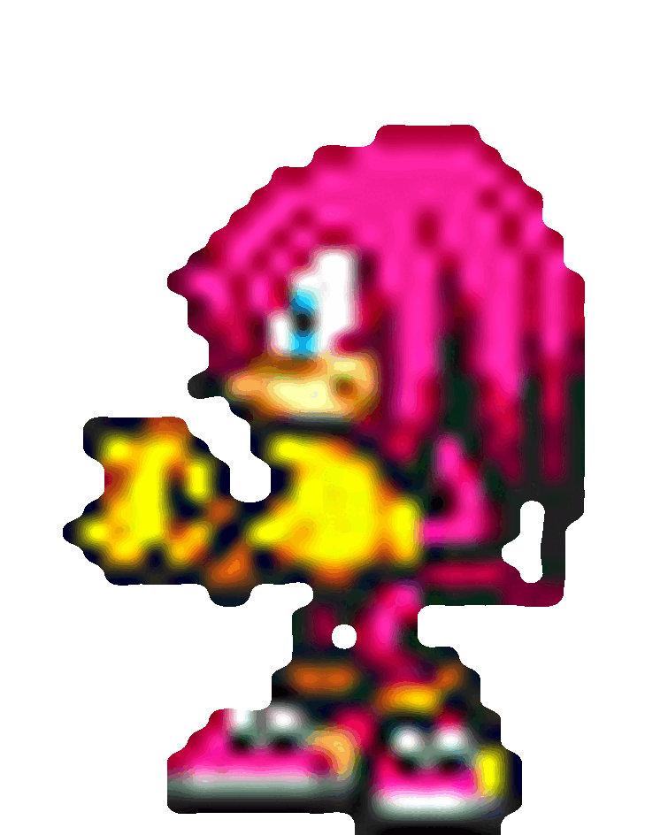 Why is Knuckles red violet in sonic 3 | Fandom