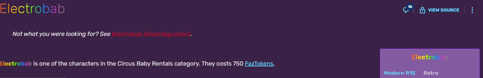 Electrobab is now rainbow!!!!!!!!!!! | Fandom