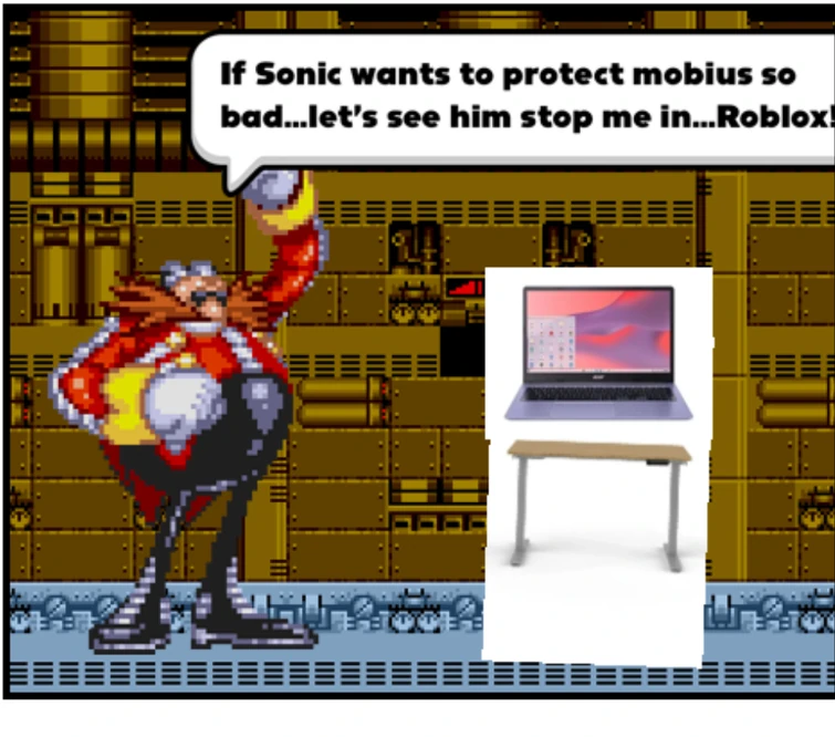 Dr. Eggman and the laptop | Fandom