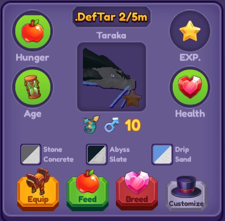co-hatching a default Taraka | Fandom
