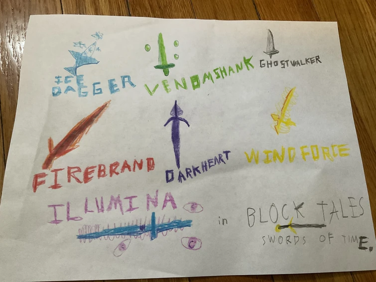 block tales fanart 🤑 | Fandom