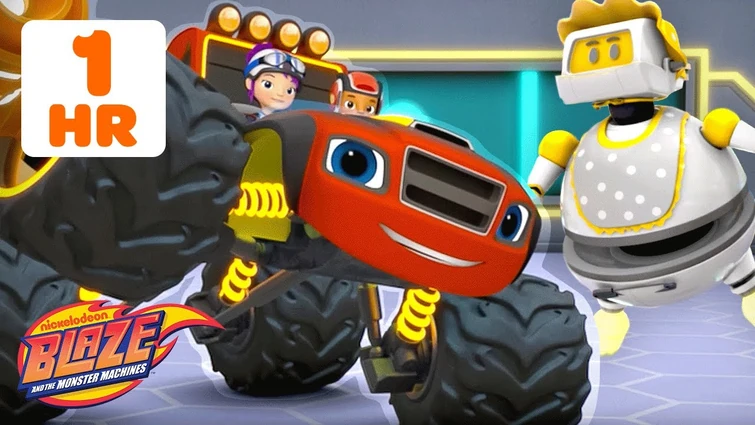 1 HOUR Of Blaze Stopping Robots superhero mission | Fandom