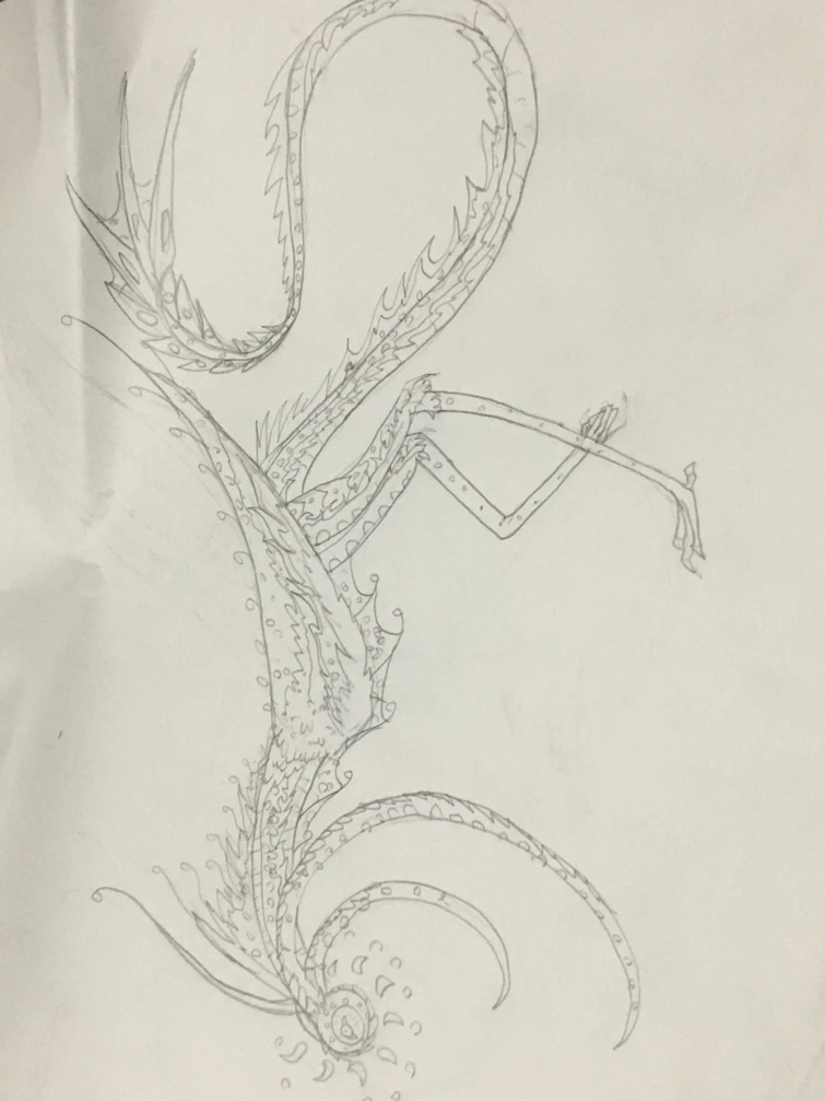 All of my PAPER cos drawings because mainly ever show my digital ones ...