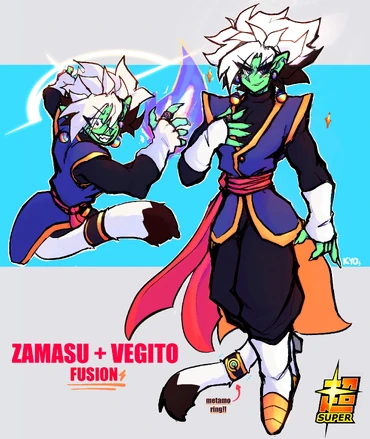 who wins? (this is a fusion of both merged zamasu and vegito) (zamito ...