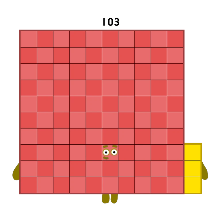 My Fanmade Numberblocks 101-149 is made! (151-199 are in progress ...