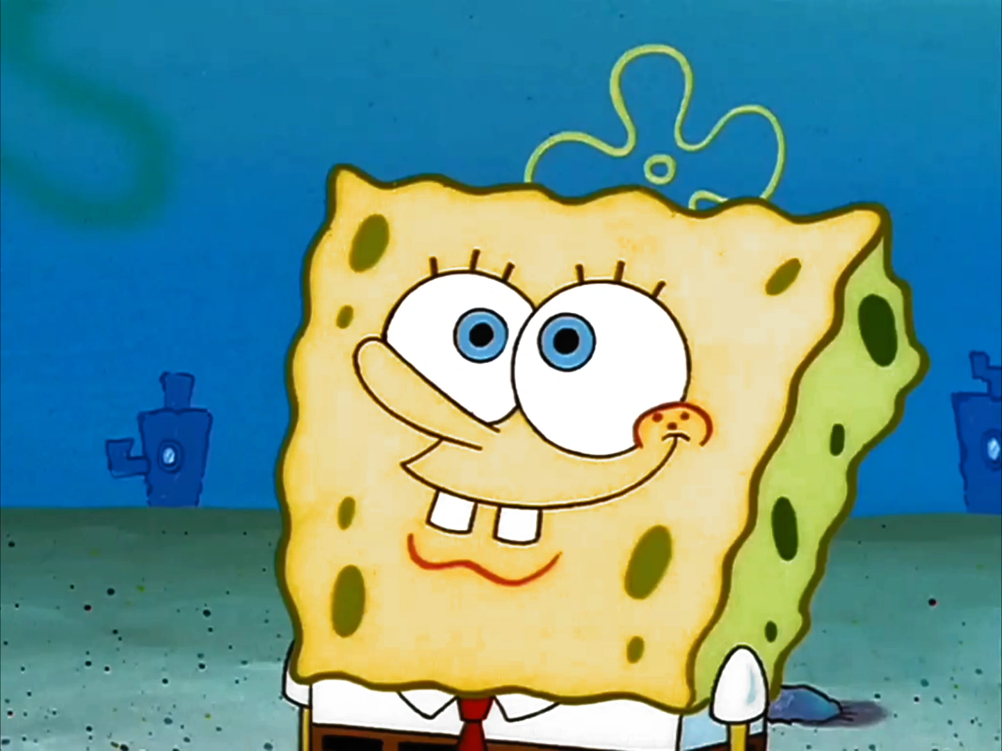 Season 1 SpongeBob with Season 2 Colors. | Fandom