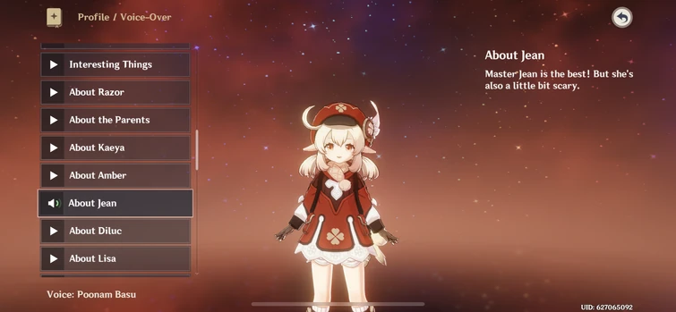 Why does Klee think everyone is the best | Fandom