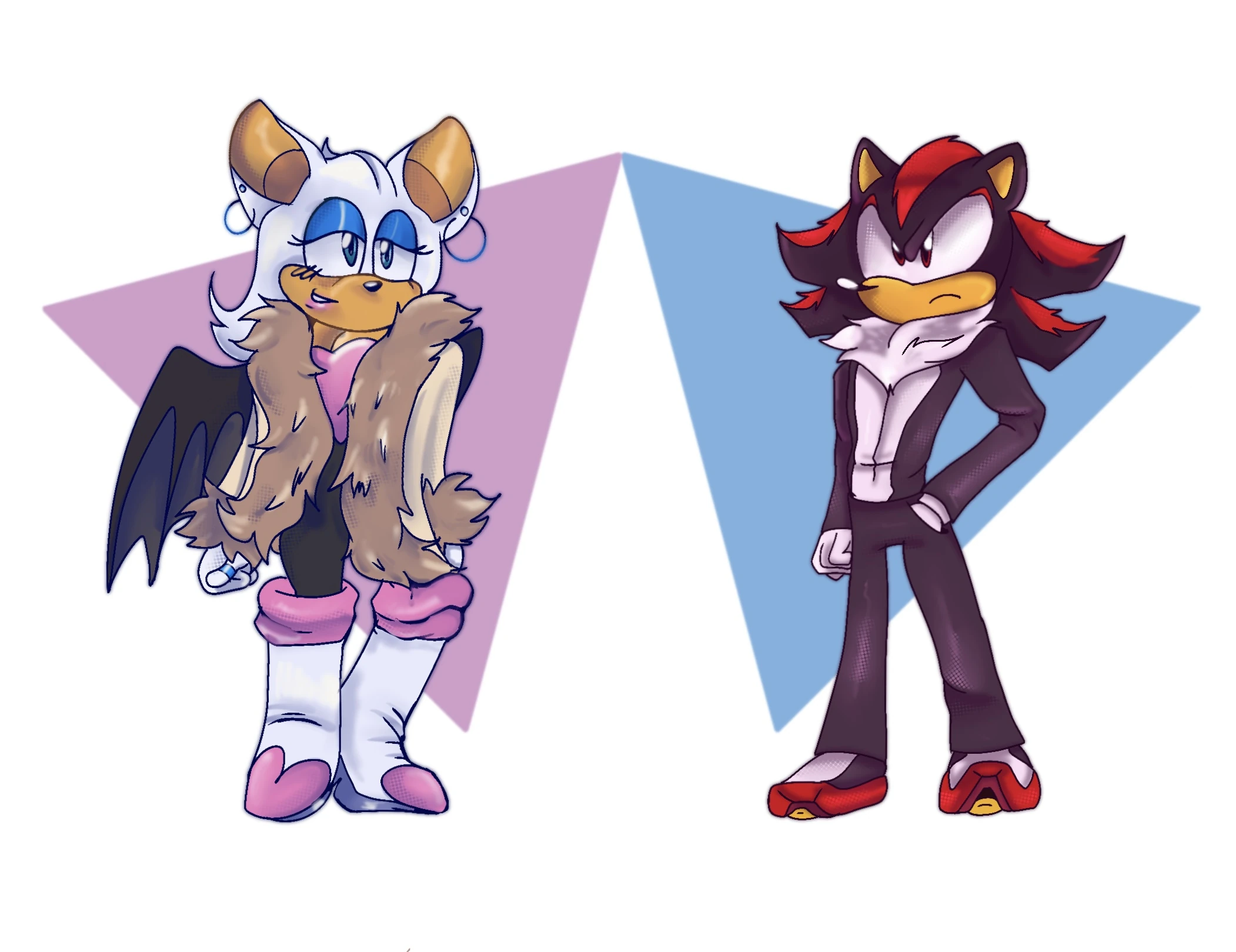 Rouge and shadow art | Fandom
