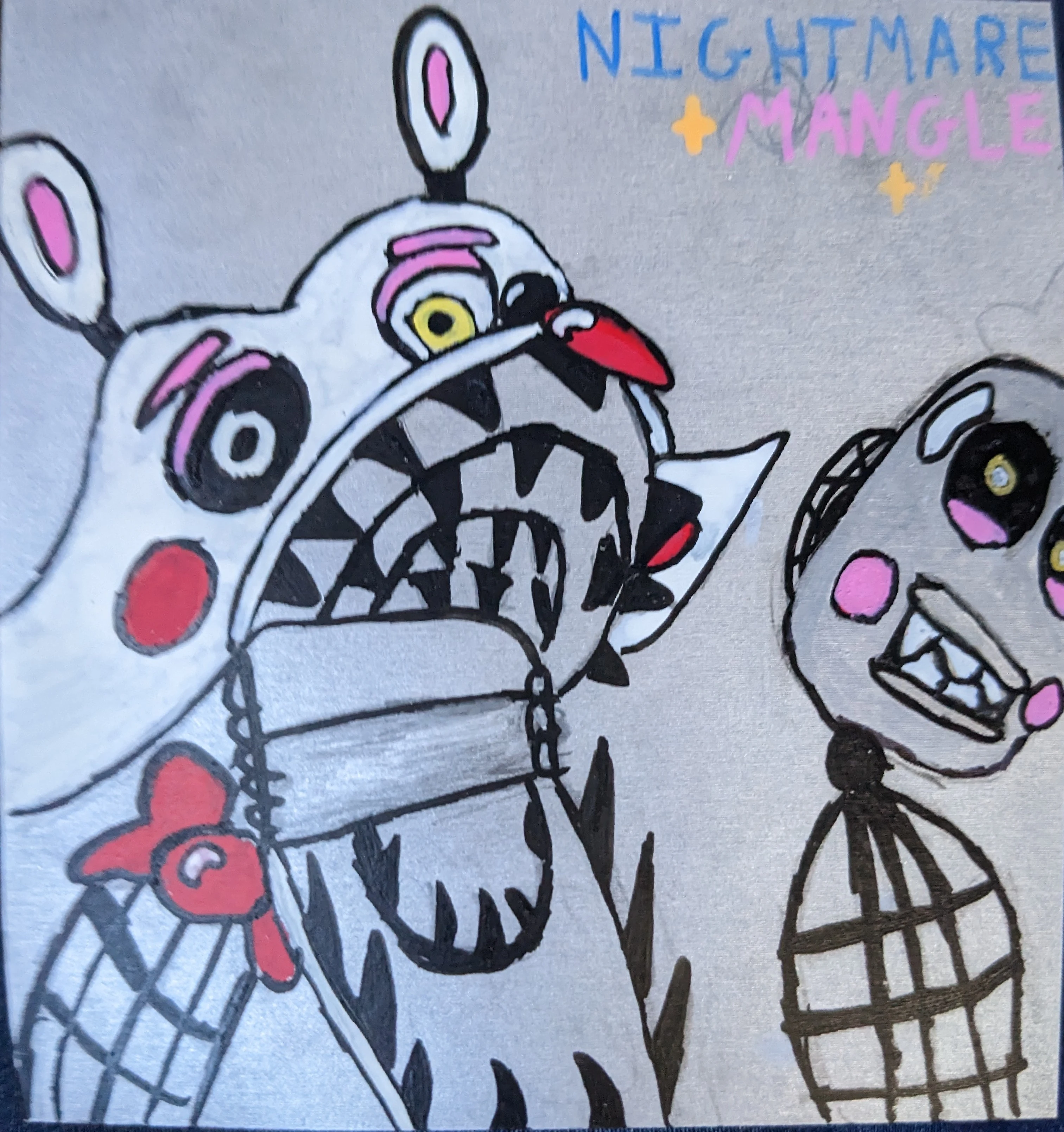 What do you think of my Nightmare Mangle? | Fandom